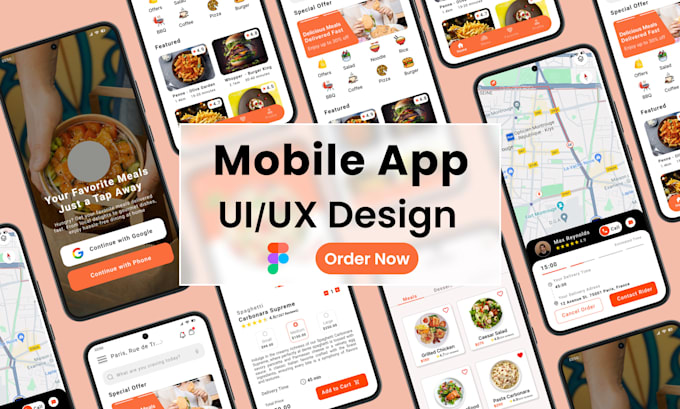Design onboarding screen, app prototype, app screens design and app ...
