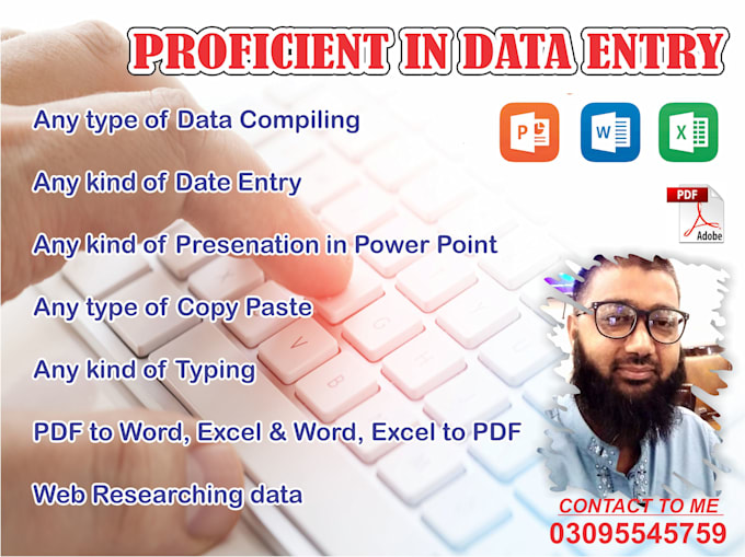 Provide the best data entry by Smilefaisal | Fiverr