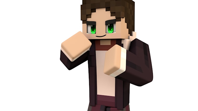 Make a render for your minecraft thumbnails by Lijackil | Fiverr