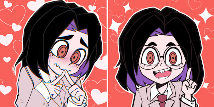 Draw anything you want in helltaker style by Yubel_art | Fiverr