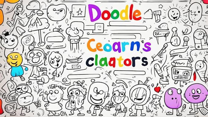 Do kawaii doodle illustration custom doodle art and sticker designs by ...