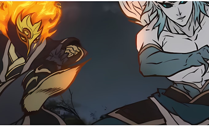 Do 2d japanese anime style 2d anime fighting style 2d anime animation ...