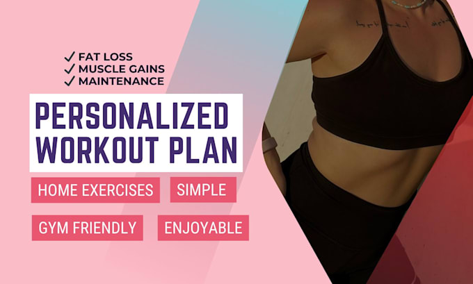 Create personalized workout plan by Nastiaostugov | Fiverr