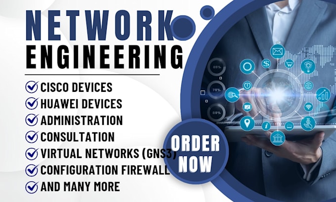 Do cisco packet tracer ccna, ccnp, gns3, ensp, hcia, hcip, and networking task by Soflaw_tech ...