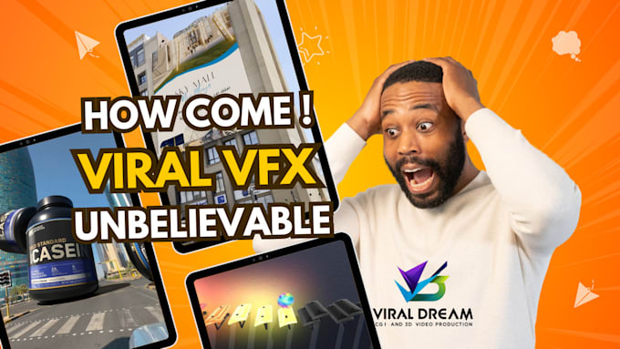 Create viral cgi, vfx ads and 3d product trendy videos by Viral_dream ...