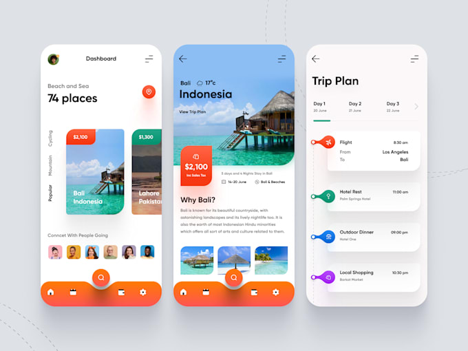 Build travel app, tour app, activity app, tour guide app, city guide ...