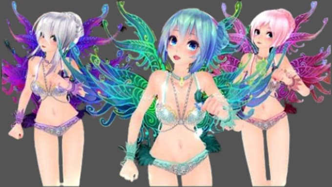 Create, edit, fix mmd model, vrchat model, koikatsu model, vrchat animation by Muridah | Fiverr