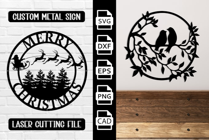 Design custom metal wall art sign, teelaunch, laser cutting by Bdroy12 ...