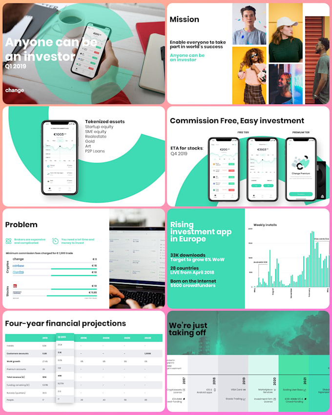 Design pitch deck presentations by As_tutoring | Fiverr