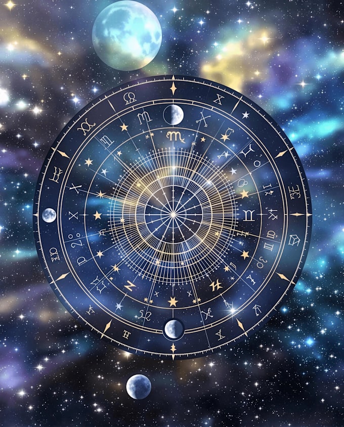 Create your birth chart, astrology and numerology report by Ai_thou_vou ...