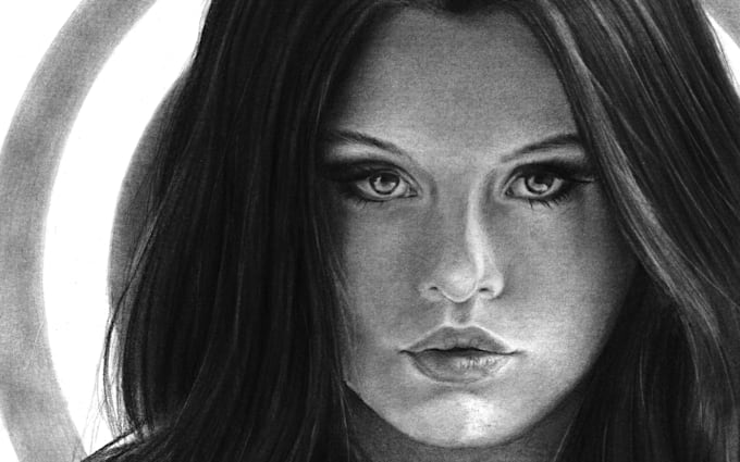 Draw a hyper realistic portrait by Igorm95x | Fiverr