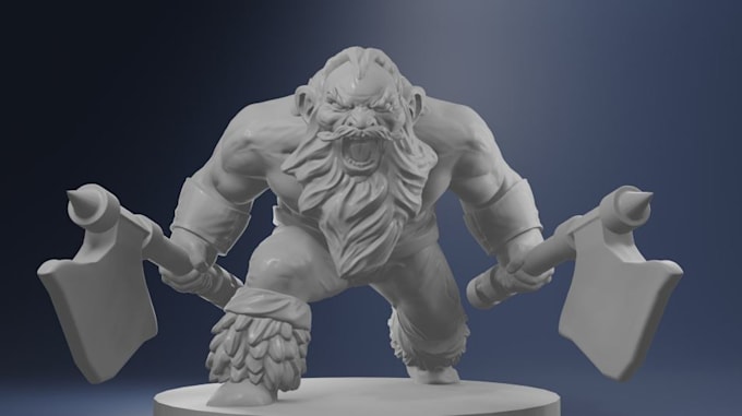 Form 2d image to 3d sculpture, 3d non human model,3d creature, print ...