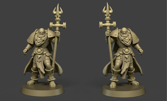 Sculpt 3d figurine, tabletop, 3d miniature, 40k warhammer, 3d model 3d ...