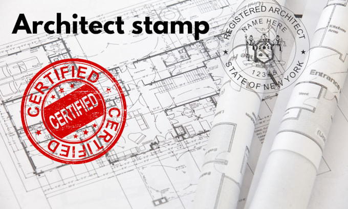 Architect stamp structural engineer licensed permit for texas ...
