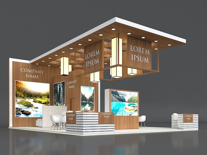 Redesign 3dexpo booth,custom banner,product display,trade show booth ...