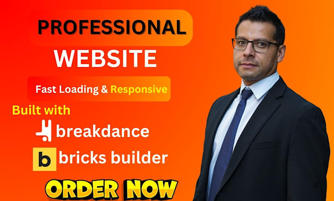 Design, update, redesign, clone, wordpress website with breakdance,bricksbuilder by ...