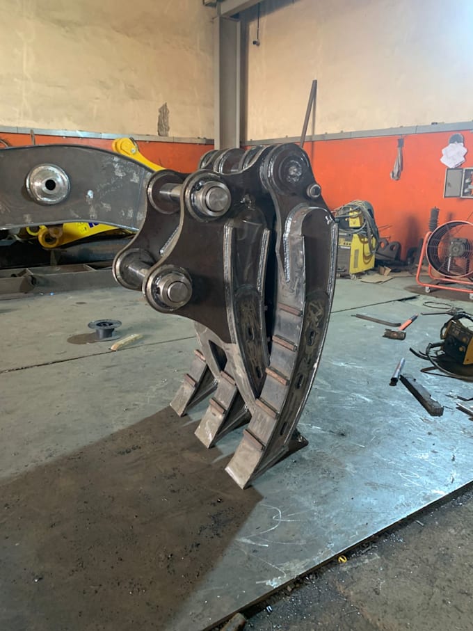 Design heavy equipment attachments for excavators etc by ...