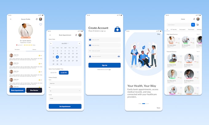 Do modern ui ux design for apps by Workaars | Fiverr