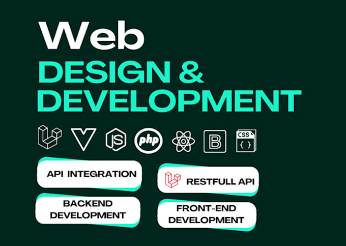 Website Development As Full Stack Web Developer Php Laravel Html Css