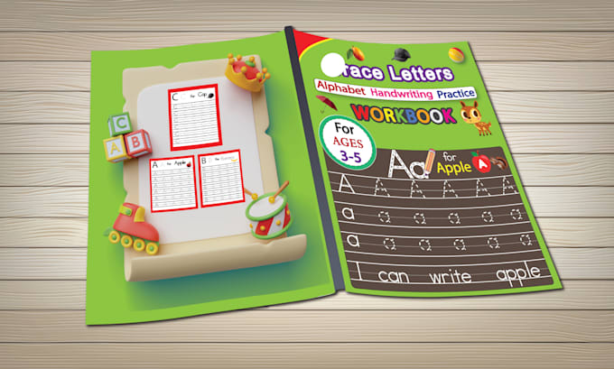 Do kids activity book interior kids coloring book cover for kdp by ...