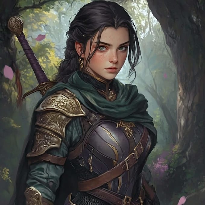 Faire de l'art du personnage dnd et de l'art du personnage dnd