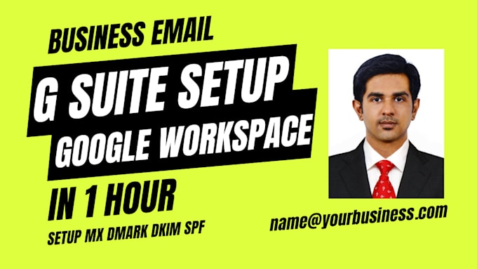 Setup google workspace g suite quickly in 1 hour by Infinity9652 | Fiverr