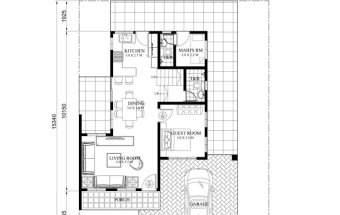 Draw your house plan and architectural full set drawing by Iffyengr ...