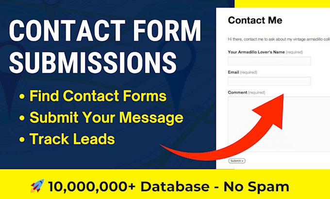 Do contact us form submissions to generate high intent leads for your business by Easywebz | Fiverr
