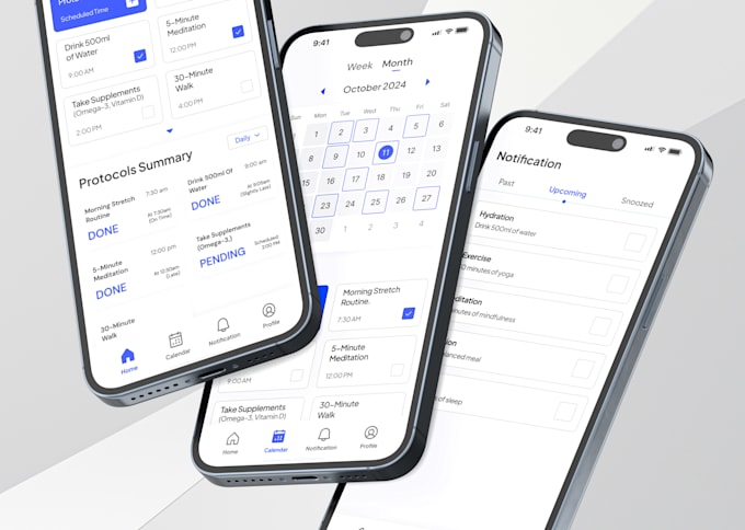 Design ui ux for your mobile app in figma by Irbadigital | Fiverr