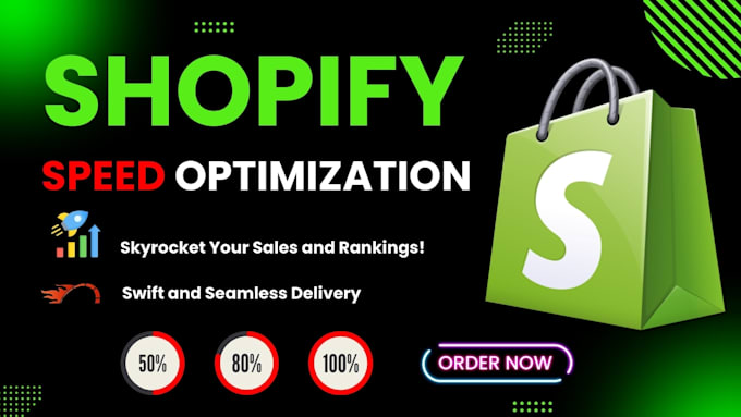Optimize your shopify store speed by Muhammadmate401 | Fiverr