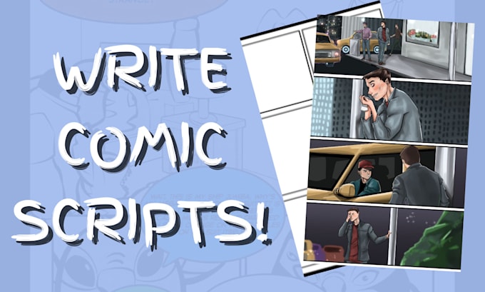 Write you a comic book script by Sam_novak | Fiverr