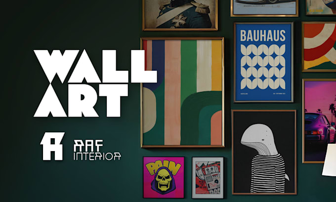 Add wall art to your room in 2d by Drkspace | Fiverr