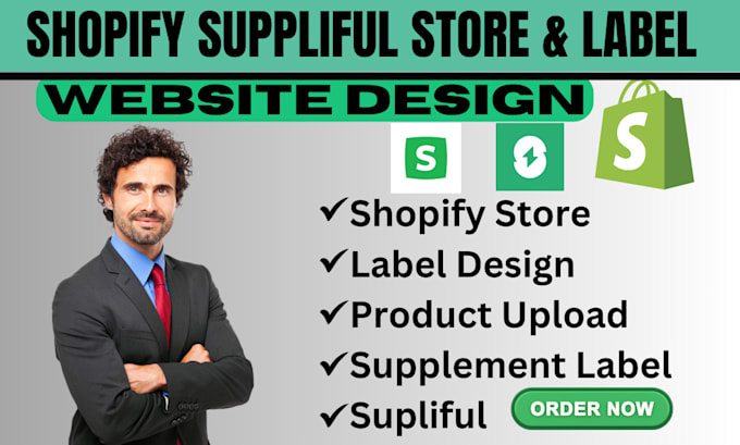 Design supliful product label supliful supplement label shopify store ...