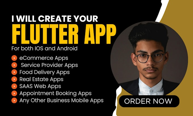 Develop flutter app development as android and ios flutter mobile app ... Develop flutter app development as android and ios flutter mobile app ...