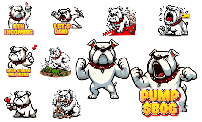 Create telegram animated stickers emoji gifs for your crypto project by ...