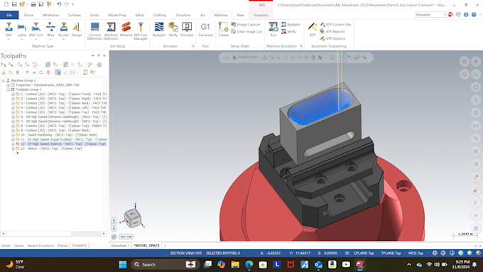 Do 2d and 3d modeling as well as cnc cam toolpath programming by Quincey_b | Fiverr