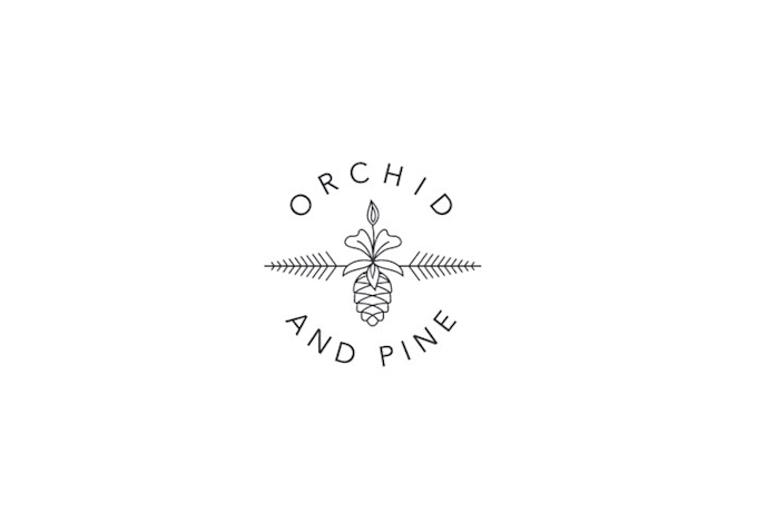 Design orchid pine line drawing logo by Roel_boyer | Fiverr
