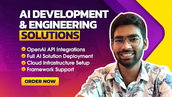 Do expert ai agent development, openai, aws bedrock, vertex ai, and more by Mayanksaini146 | Fiverr