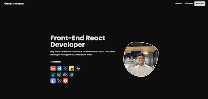 Build react landing page by Gaharwarnishant | Fiverr