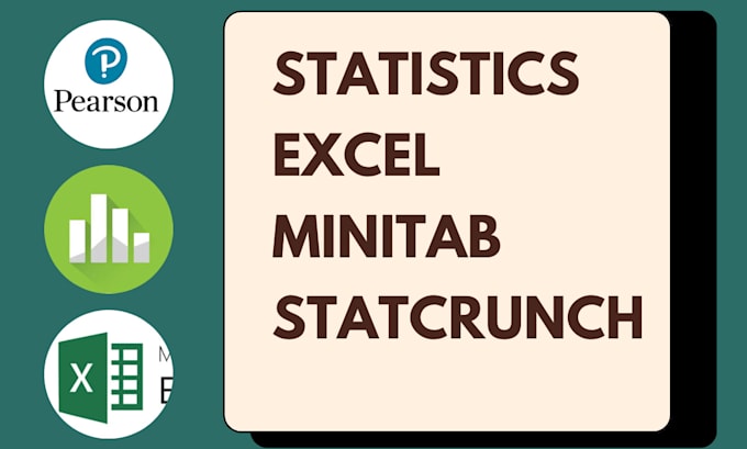 Help you analyse statistics, excel, minitab, statcrunch by David_nju | Fiverr