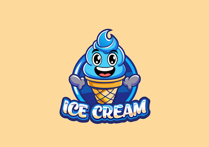 Make beautiful thrilling ice cream logo by Lucas_nagle | Fiverr