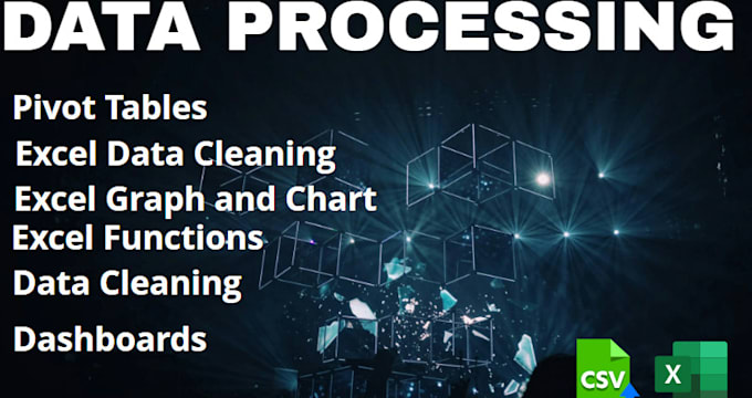 Pivot table, excel graphs, charts, data cleaning, pdf to excel and dashboard by Smish_philip ...