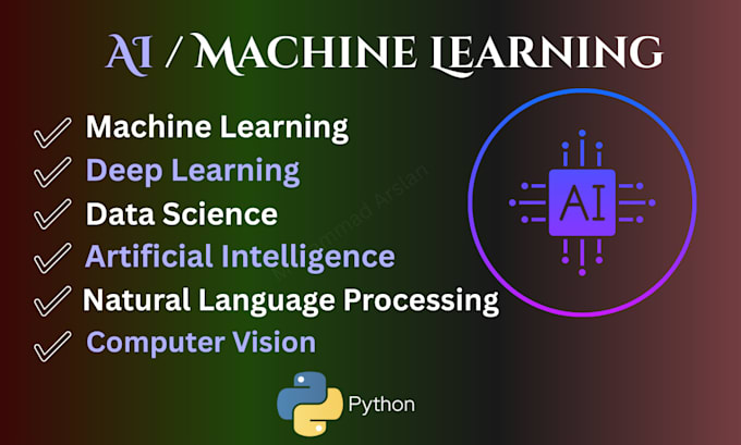 Do machine learning dl nlp yolo image processing tasks by Hafizarslan911 | Fiverr