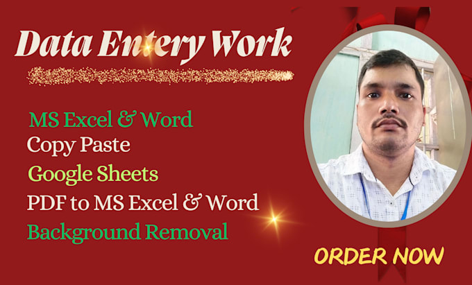 Do data entry, copy paste, ms excel, ms word by Datastore_2024 | Fiverr