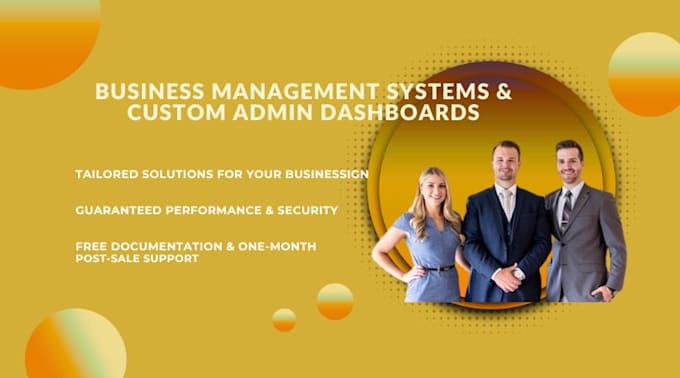 Build custom admin panels, dashboards and management systems for your ...