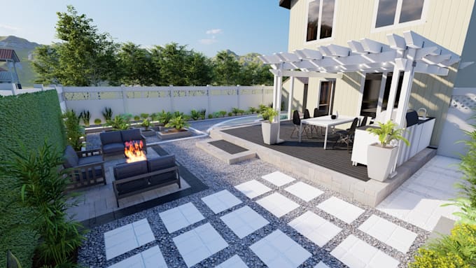Do your landscape design by Architect_yil | Fiverr