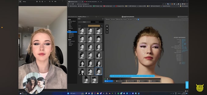 Do 3d metahuman character, realistic 3d game character model in unreal engine by Creative_joep ...