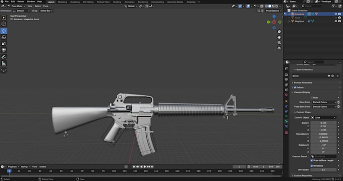 Rig your gun models by Hydro02 | Fiverr