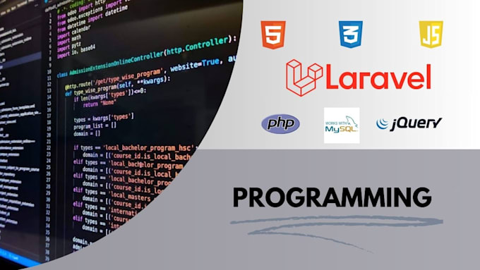 Develop web based software using the laravel framework by Codevibe_it | Fiverr