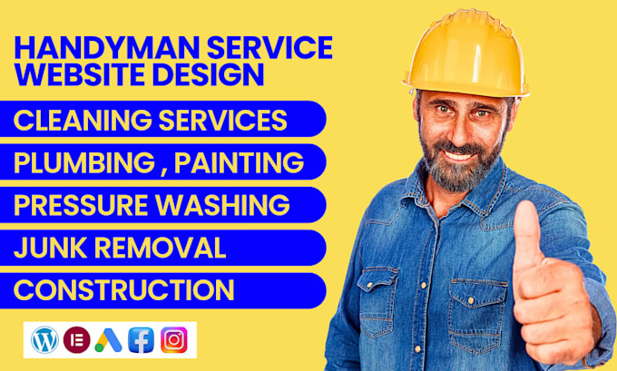 Design handyman, painting, cleaning, junk, pressure washing service ...